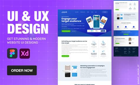 design website ui ux web ui template mockup in figma by swaiz anjum
