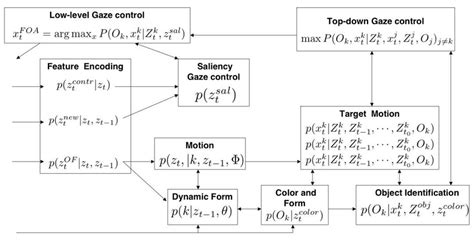 Bayesian Modeling Of Visual Modules And Their Interactions Inputs From