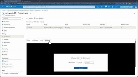 Azure Container Instances Kodekloud Notes