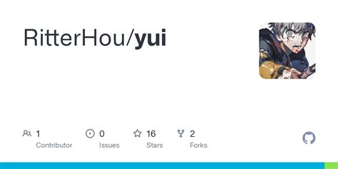GitHub RitterHou Yui