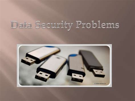 Data Security Problems Pptx Information And Network Security