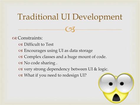 Mvvm Model View Viewmodel Pptx