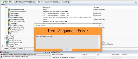 Can I Edit User Defined Error Code Displayed On The Error Popup