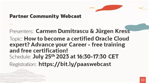 How To Become A Certified Oracle Cloud Expert Advance Your Career Free Training And Free