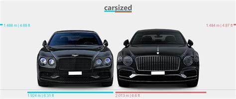 Dimensions Bentley Continental Flying Spur 2013 2019 Vs Bentley