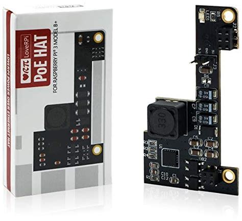 LoveRPi Power Over Ethernet PoE HAT For Raspberry Pi Model B Pricepulse