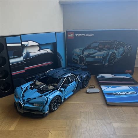 Lego Technic Bugatti Chiron With Box Instructions Picclick Uk