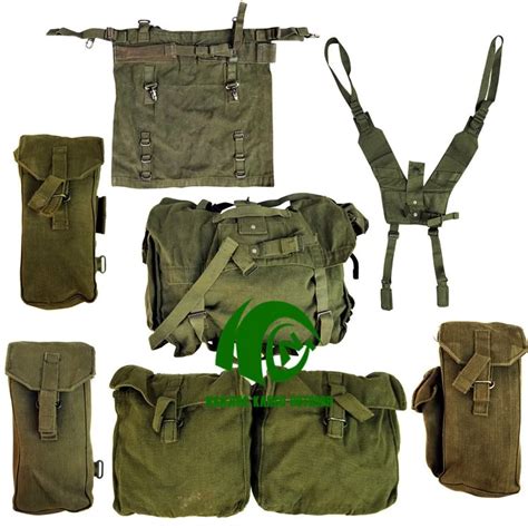 Kango Military Genuine Vintage British Army 58 Pattern Webbing Large Pack Tactical Backpacks
