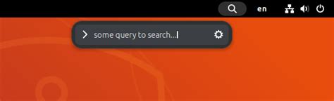Just Another Search Bar GNOME Shell Extensions