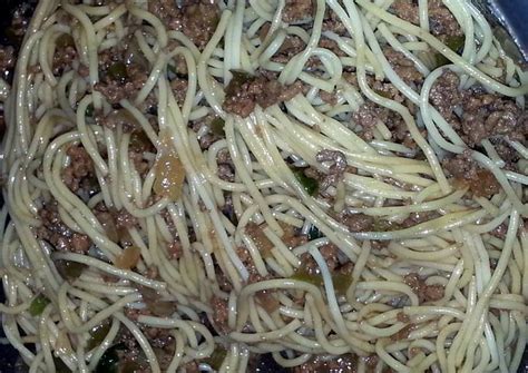 Hamburger Beef Yakisoba
