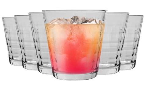 Pack Of 4 6 Or 12 Duralex Prisme Tempered Drinking Glasses Groupon