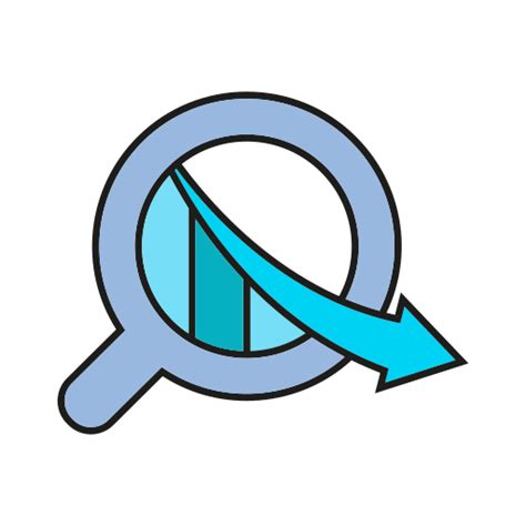 Analytics Chart Data Data Analysis Finance Graph Magnifier Icon Download On Iconfinder