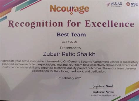 Zubair Shaikh On Linkedin Cybersecurity