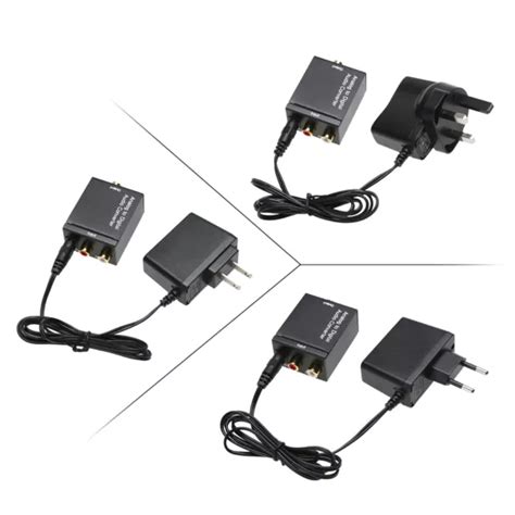 ANALOG L R TO Digital SPDIF Coaxial Coax RCA Optical Toslink Audio Conver EUR 12 02 PicClick FR