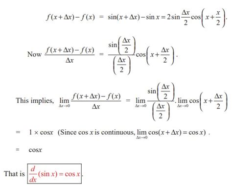 Derivatives Of Basic Elementary Functions Differentiation Rules