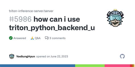 how can i use triton python backend utils · triton inference server