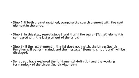 Linear Search For Design And Analysis Of Algorithm Pptx