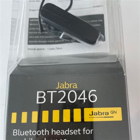 Jual Jabra Bluetooth Headset For Mobile Phones BT2046 Original Shopee Indonesia