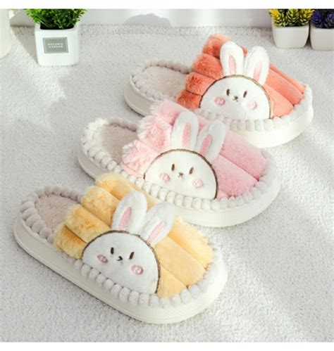 바보사랑 Mr 209엠보싱 레빗 털 겨울 슬리퍼 통굽 실내화 티몬