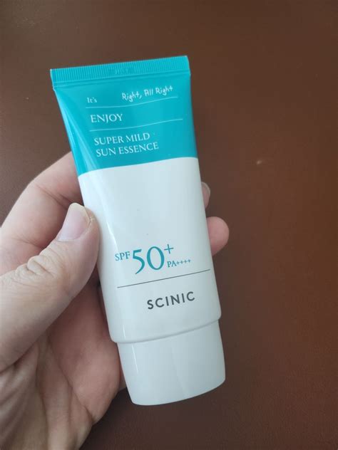 싸이닉 엔조이슈퍼마일드선에센스 화장잘먹게 밀착력높은 썬크림 네이버 블로그