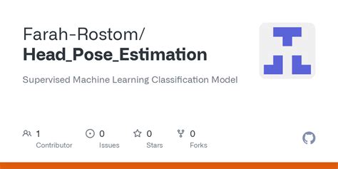 Github Farah Rostom Head Pose Estimation Supervised Machine Learning Classification Model