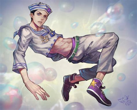 Higashikata Josuke Jojo No Kimyou Na Bouken And More Drawn By Fan Ju Danbooru
