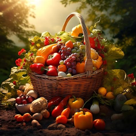 Premium Ai Image Fresh And Organic Vegetable Ai Generated