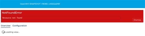 Luci Attended Sysupgrade Resource Not Found Error · Issue 5756