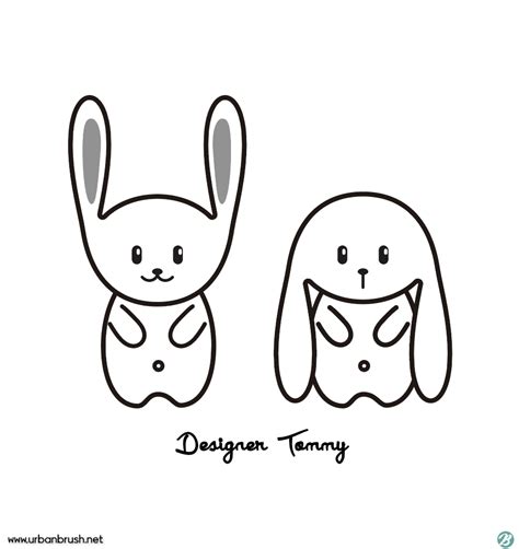 토끼 캐릭터 일러스트 Ai 무료다운로드 Free Rabbit Character Download 어반브러시