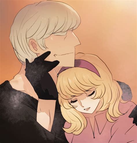 Safebooru 1boy 1girl Albert Heinrich Black Coat Black Gloves Blonde