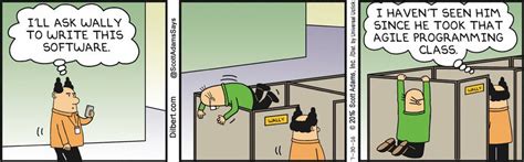 Lol Agile Programming — Dilbert Today — Robert Went Scoopnest