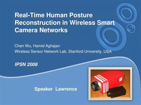 Ppt Real Time Human Posture Reconstruction In Wireless Smart Camera Networks Powerpoint