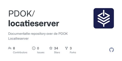GitHub PDOK Locatieserver Documentatie Repository Over De PDOK Locatieserver