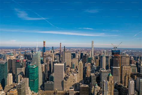 고층 건물이 있는 대도시의 전망 사진 Unsplash의 뉴욕시 이미지
