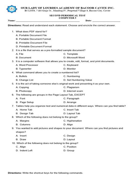 computer 5 pdf page layout microsoft word