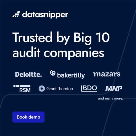 Datasnipper On Linkedin Book Demo Datasnipper Intelligent Automation Platform