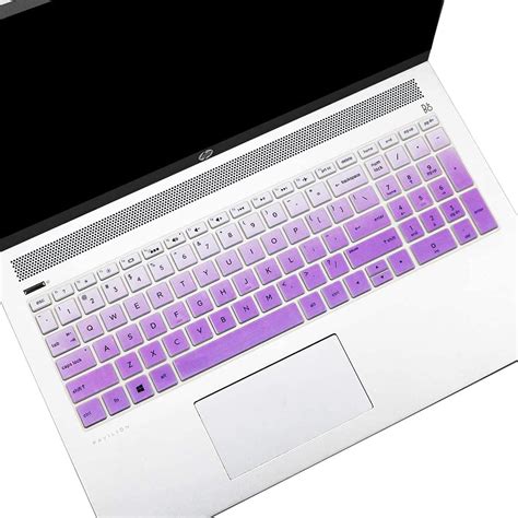 Vnj Accessories Keyboard Protector Silicone Skin Cover For Hp Thin Light Inches Fhd