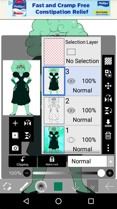 Took My Hand At Digital Drawing My Demantoid Garnet Oc The Steven Universe Rp Amino Amino