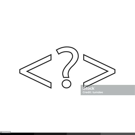 Language Html Icon Progrmming Code Icon Illustration Design Stock Illustration Download Image