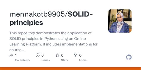 Github Mennakotb9905solid Principles This Repository Demonstrates The Application Of Solid