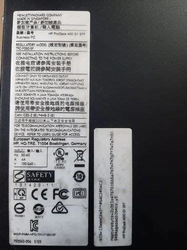 Hp Prodesk G Small Form Factor Pc Business Th Gen Supports At Rs In Chennai