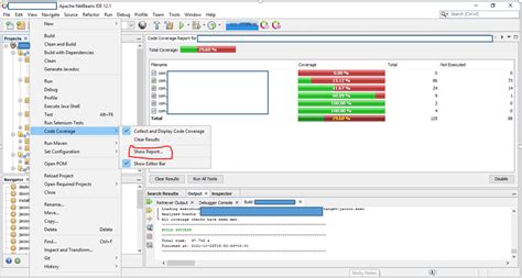 How To Get Test Coverage Percentage For Java Maven Based Program