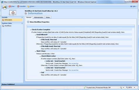 Solved CRM Workflow Not Firing Experts Exchange