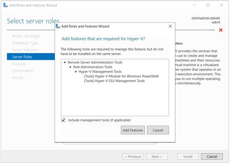 Install Hyper V Role In Windows Server