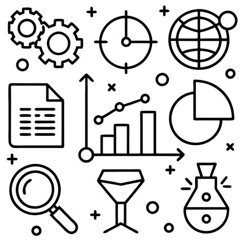 Machine Learning Black And White Icons 59299244 Vector Art At Vecteezy