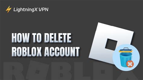 로블록스 계정을 삭제하는 방법 간단한 가이드