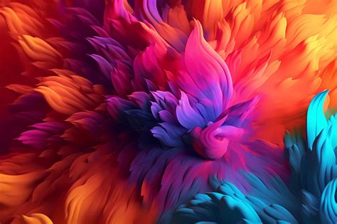 Download Ai Generated Vibrant Color Royalty Free Stock Illustration
