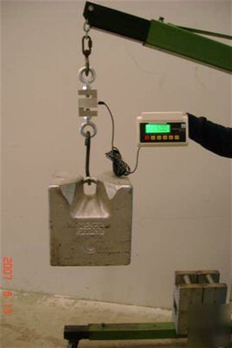 Crane Hanging Tension Load Cell Industrial Scale 3000LB