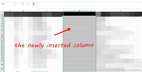 Error In Inserting Column And How To Solve It Excel Perrinator Com