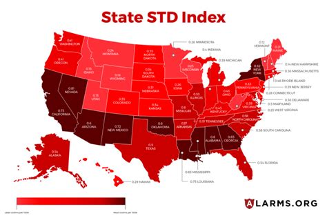 sexually transmitted diseases by state national council for home